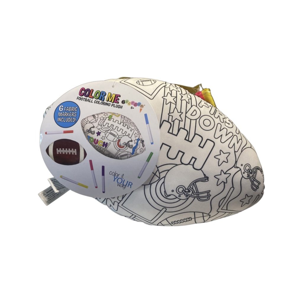 Football Color Me Plush - Busy Beez Toy Box