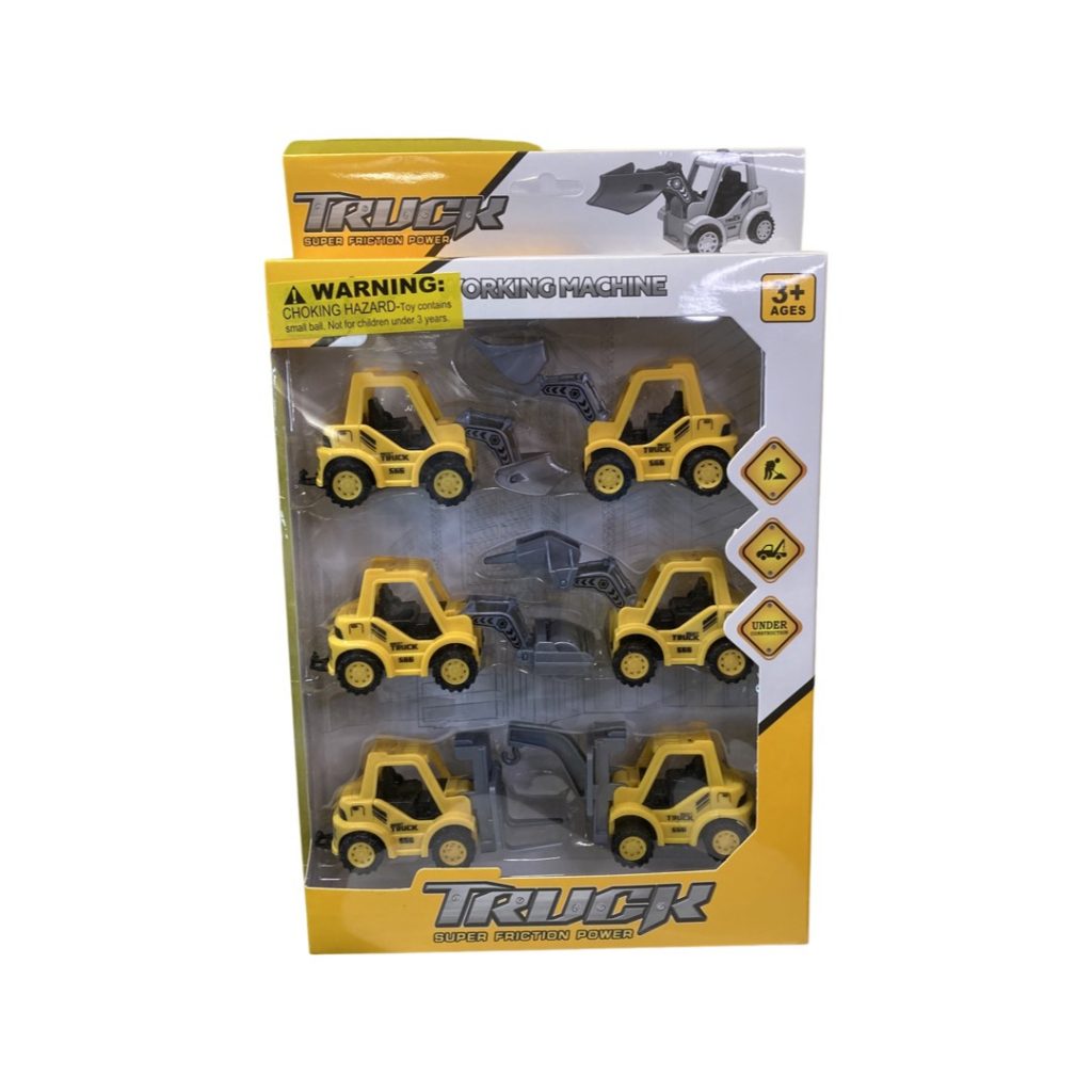 6 Piece Construction Play Set - Busy Beez Toy Box