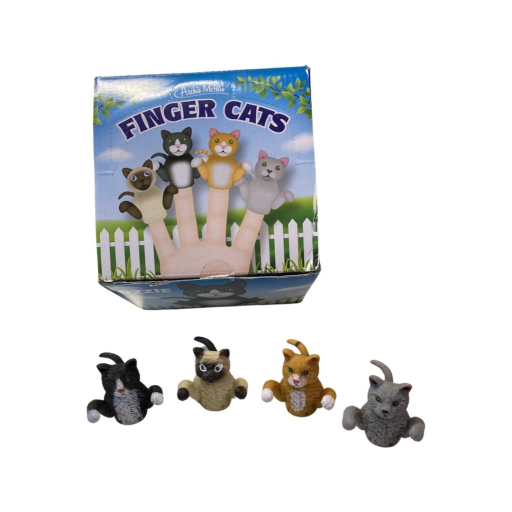 Finger Puppet Cats - Busy Beez Toy Box