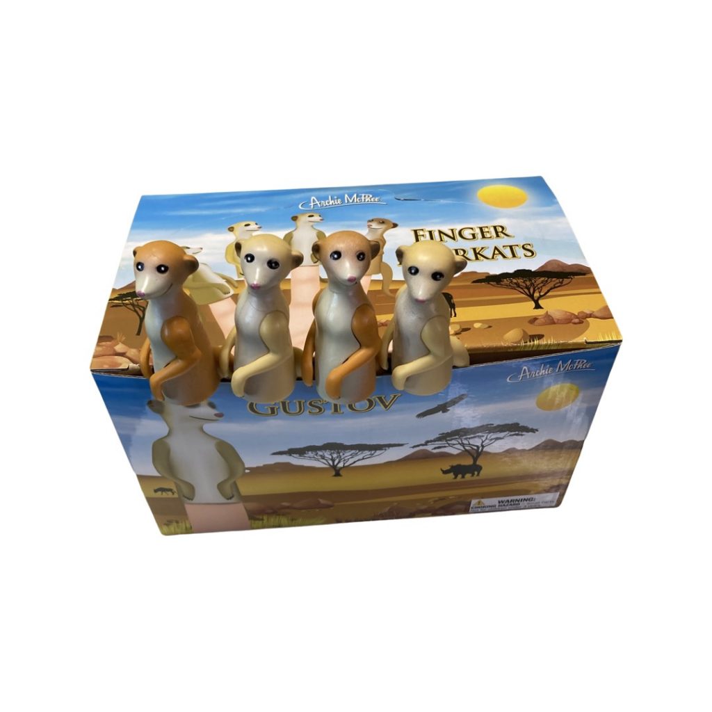 Finger Puppet Meerkats - Busy Beez Toy Box