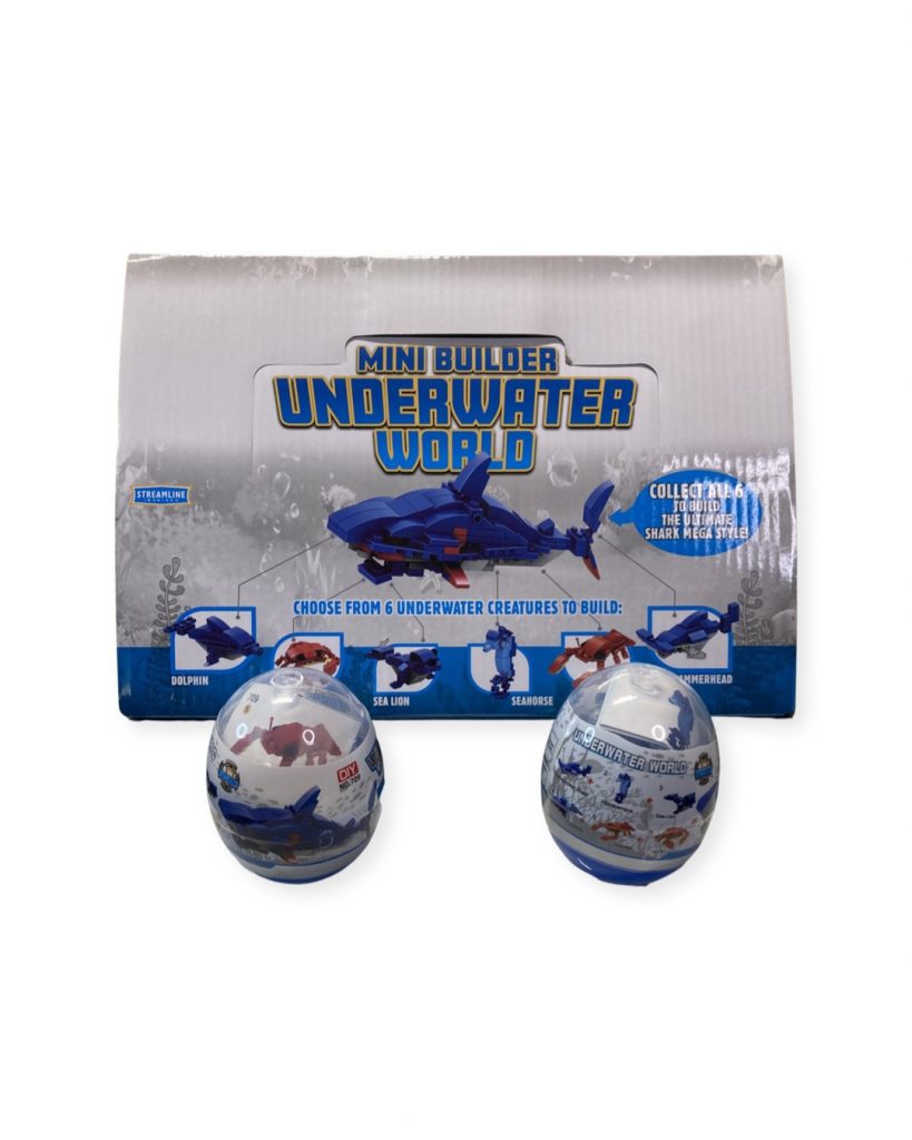 Mini Capsule Block Puzzle Set – Sealife - Busy Beez Toy Box