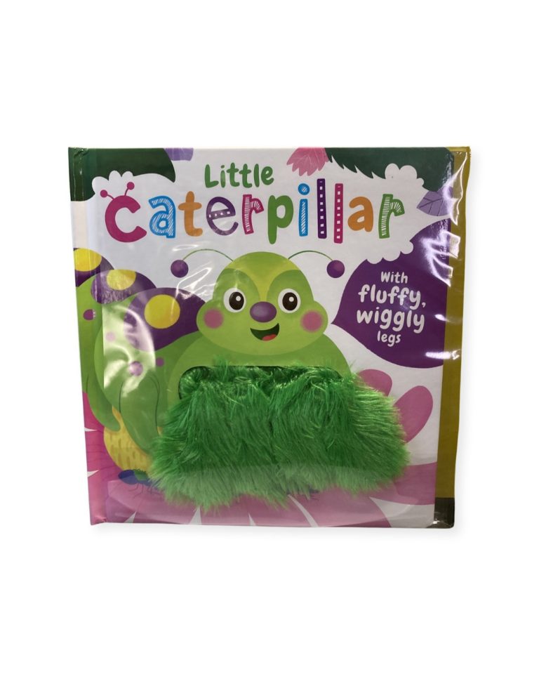 Wiggly Finger Board Book Little Caterpillar - Busy Beez Toy Box