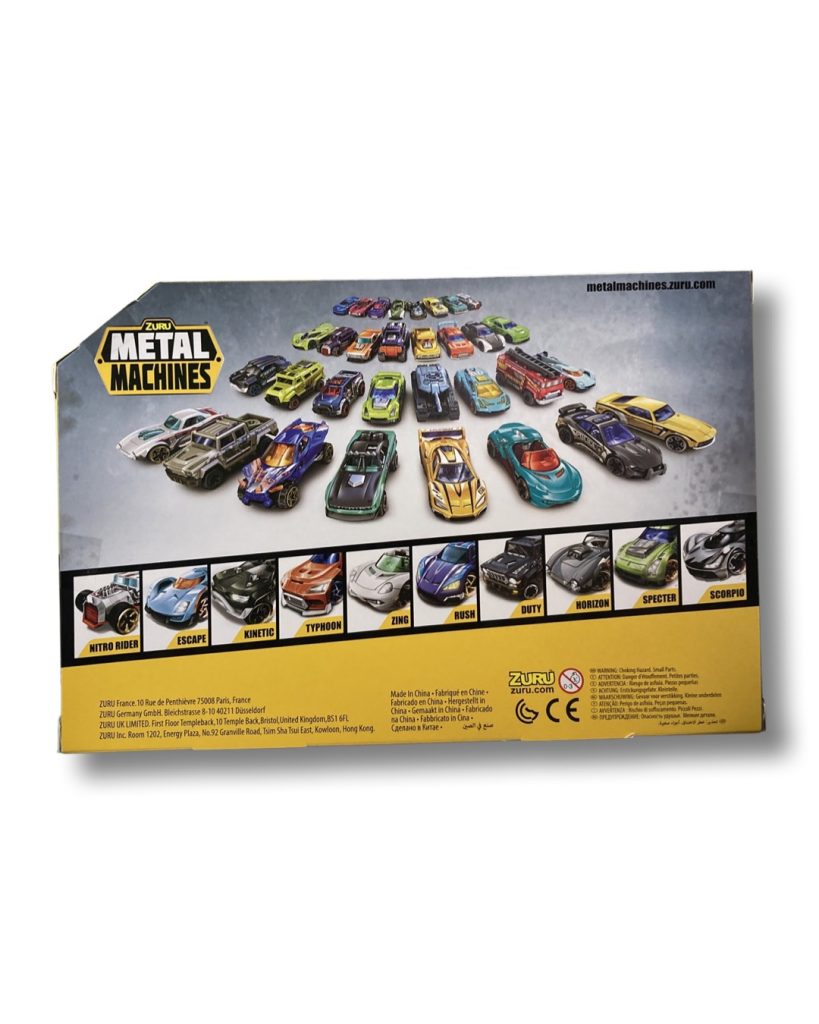 Zuru 10 Pack Metal Machine Cars - Busy Beez Toy Box