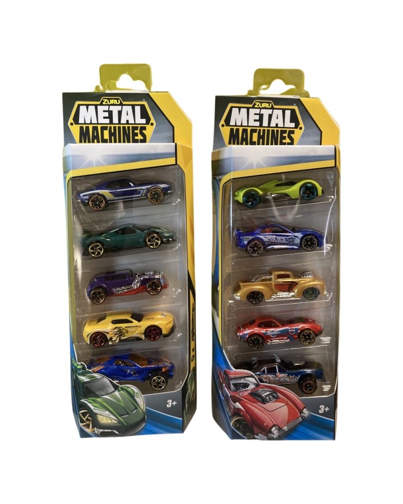 Zuru 5 Pack Metal Machines - Busy Beez Toy Box