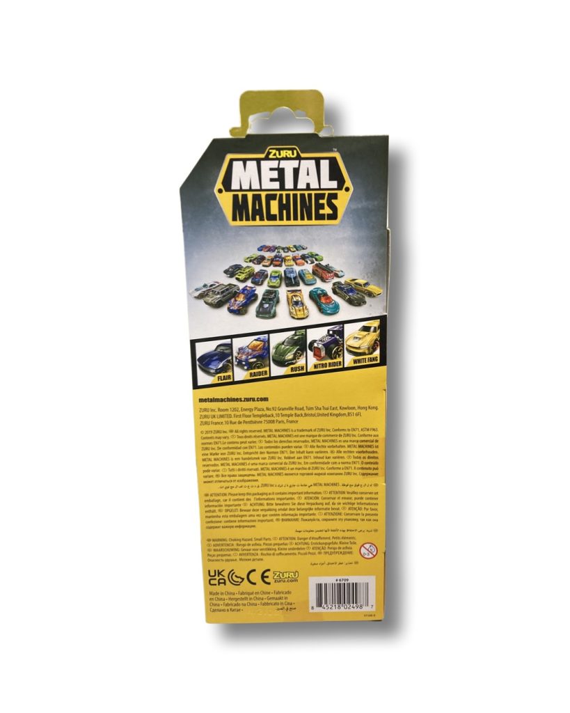 Zuru 5 Pack Metal Machines - Busy Beez Toy Box