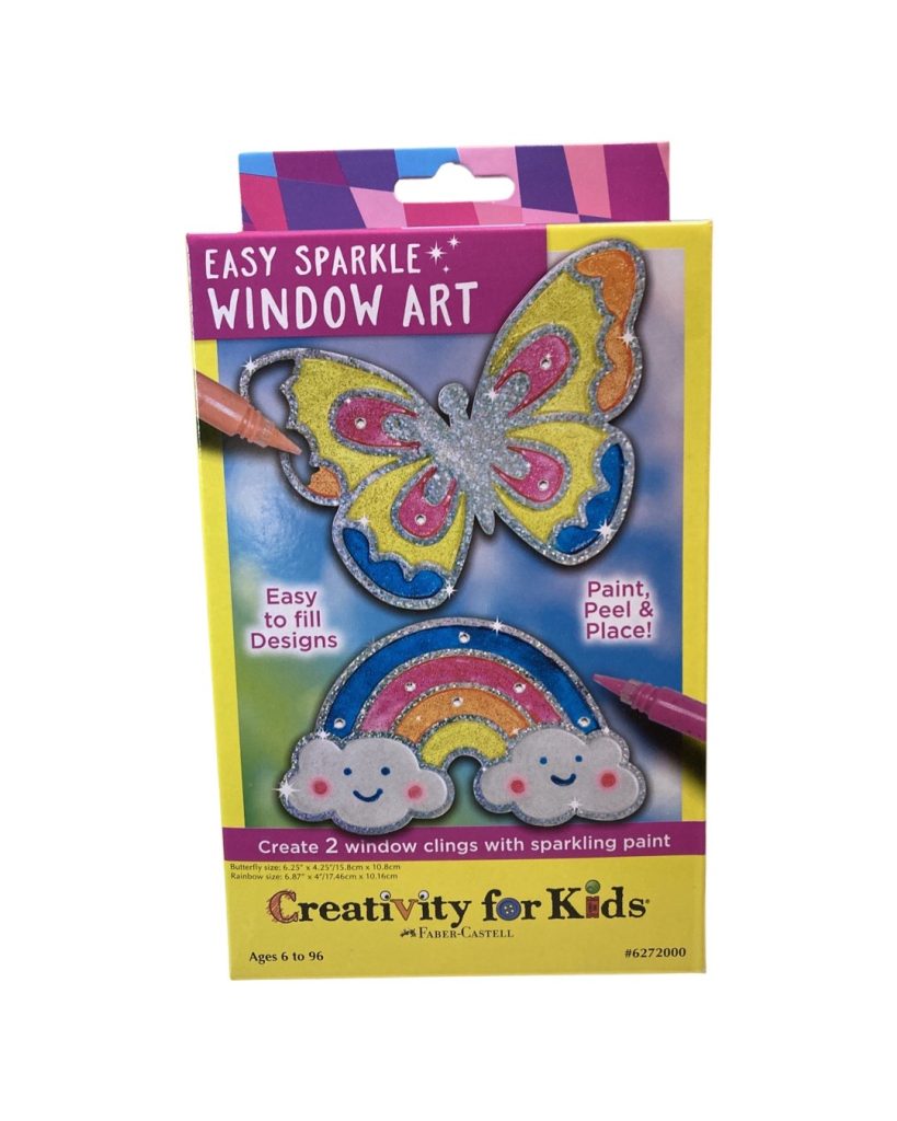 Easy Sparkle Window Art Kit - Busy Beez Toy Box