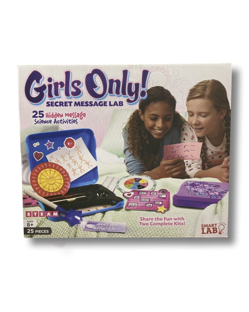 Girls Only Secret Message Lab - Busy Beez Toy Box
