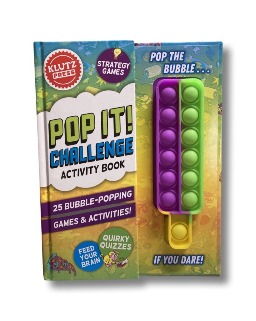 Pop It Challenge Activity Book - Busy Beez Toy Box