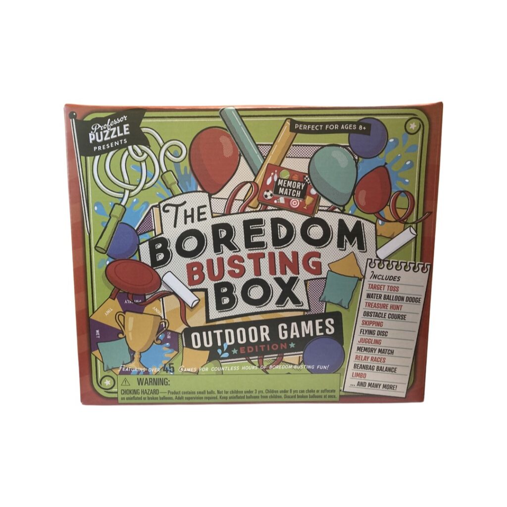 Outdoor Boredom Busting Box - Busy Beez Toy Box