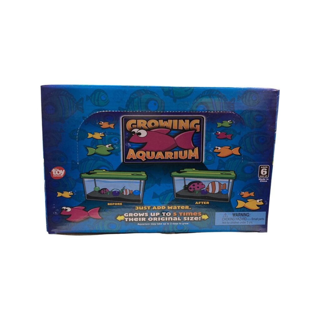 3″ Inch Growing Aquarium - Busy Beez Toy Box