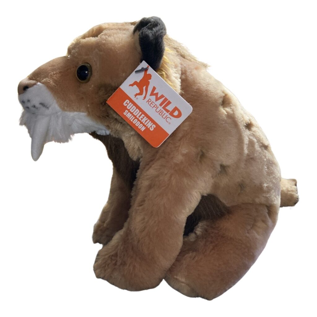 Cuddlekins Smilodon - Busy Beez Toy Box